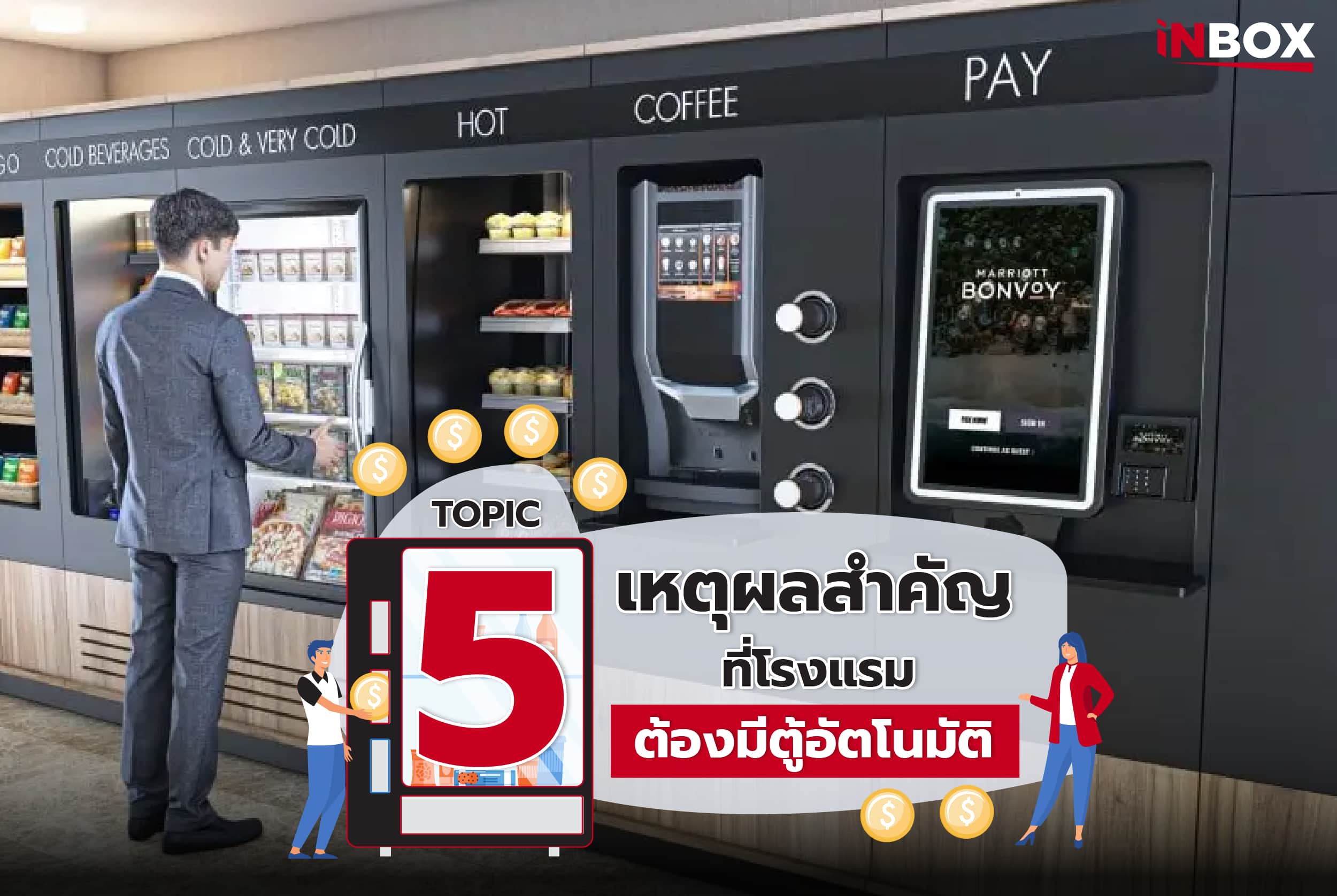 5 เหตุผลสำคัญที่โรงแรม ต้องมีตู้อัตโนมัติ - INBOX CORPORATION